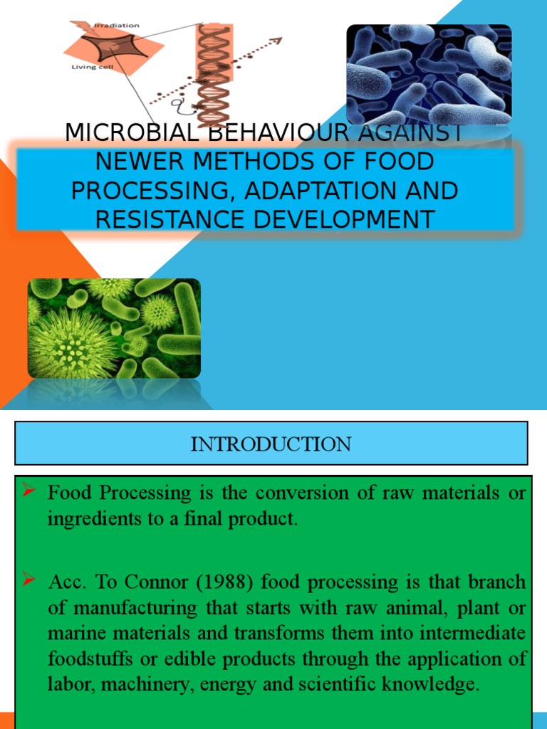 Microbial Resistance in Food Processing | PDF | Cell Membrane | Bacteria
