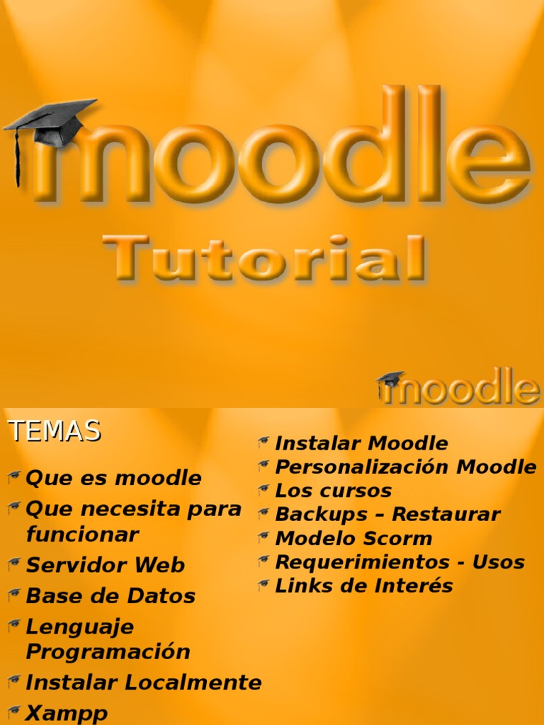 Tutorial Moodle | Descargar gratis PDF | Moodle | Php