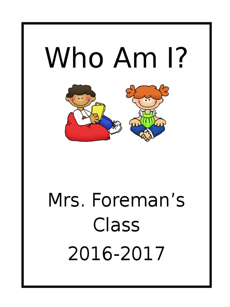 Who Am I Cover | PDF
