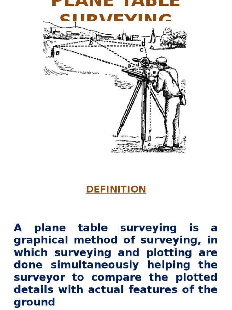 9-Plane Table Surveying | PDF | Surveying | Triangle