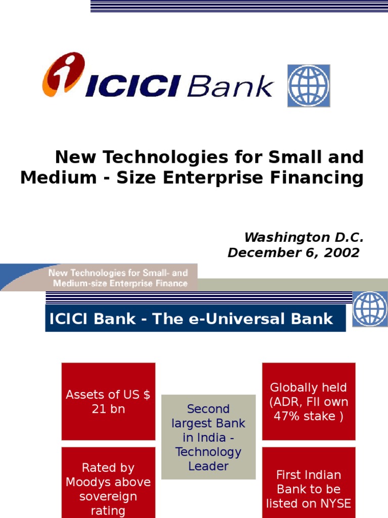 ICICI Bank | PDF | Venture Capital | Corporate Finance