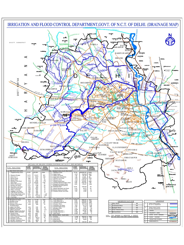 Delhi Map PDF | PDF