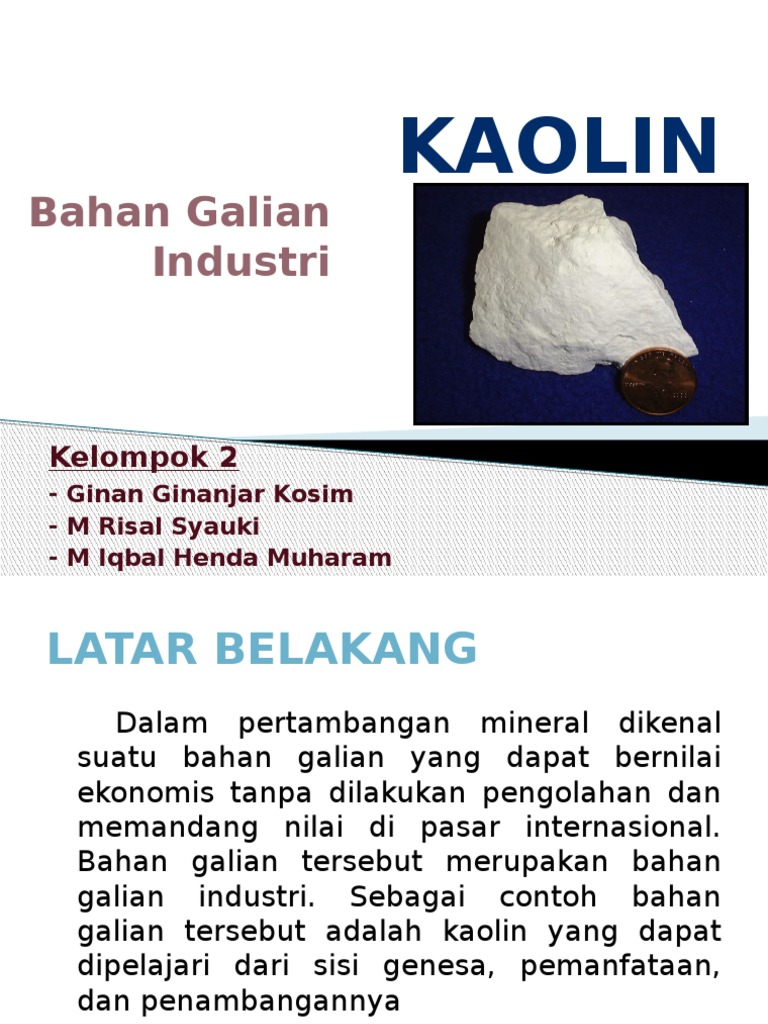 Kaolin | PDF