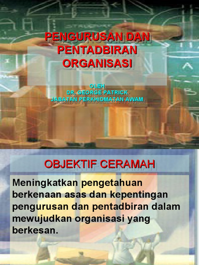 Pengurusan dan Pentadbiran Organisasi | PDF | Leadership | Economies