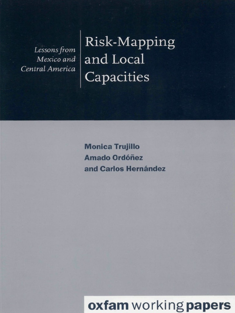 Risk-Mapping and Local Capacities: Lessons From Mexico and Central ...