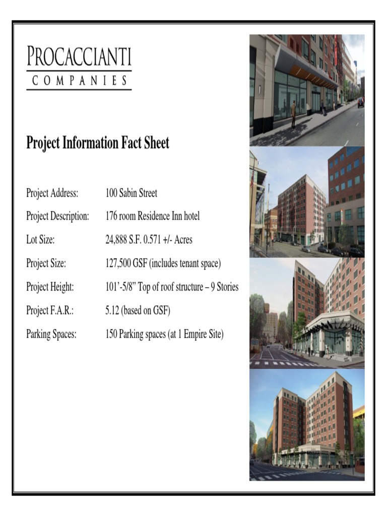 Project Information Fact Sheet | PDF