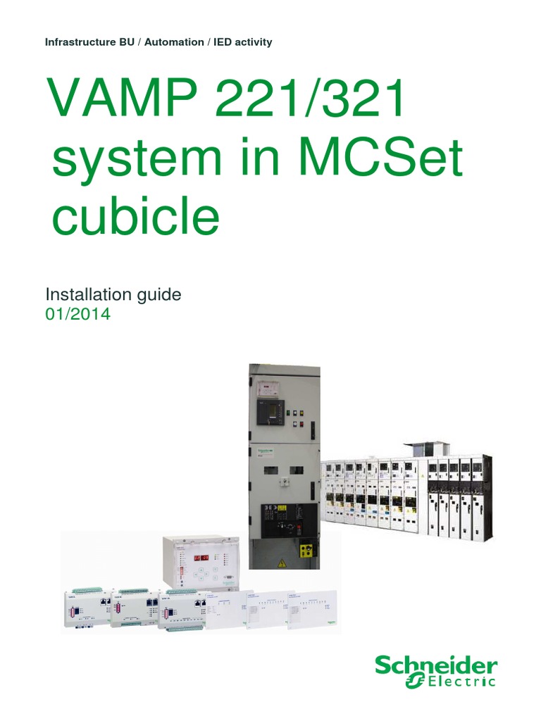 Installation Guide VAMP 221-MCSet_V4 | Components | Electrical Components
