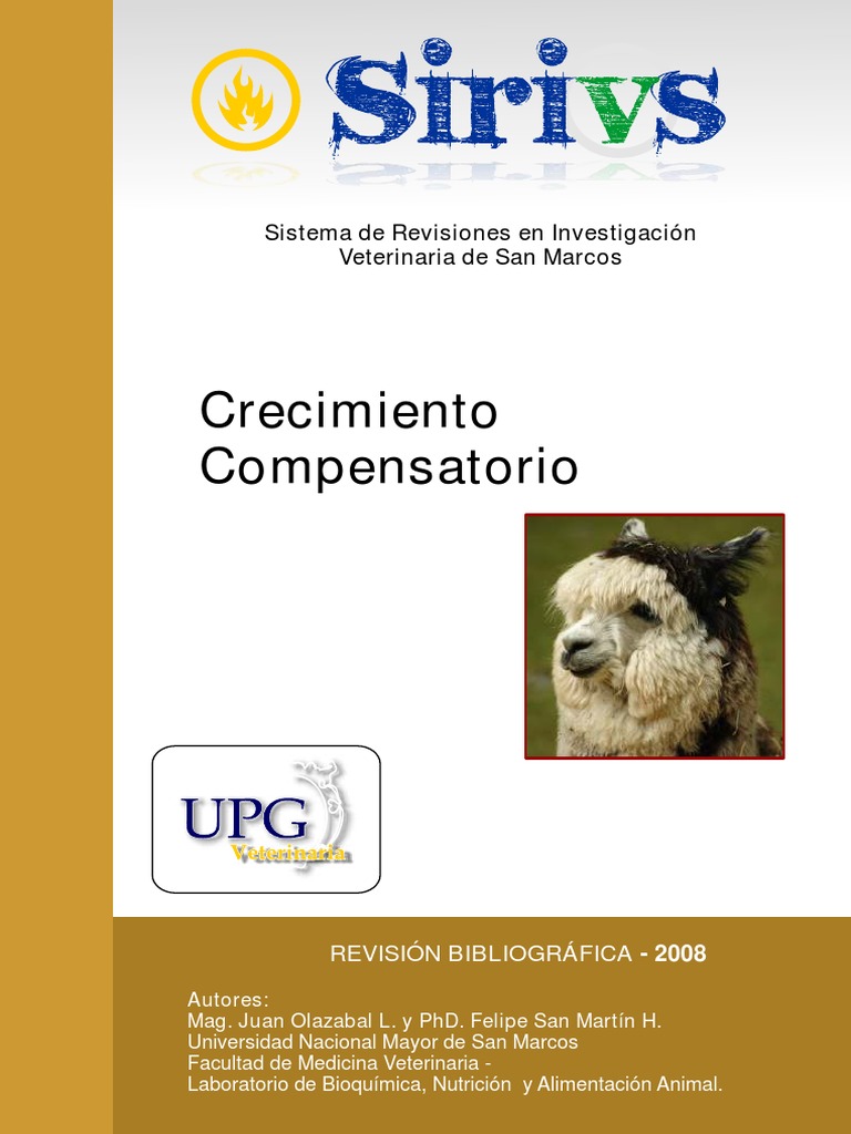 Crecimiento Compensatorio PDF | PDF | Proteínas | Alimentos