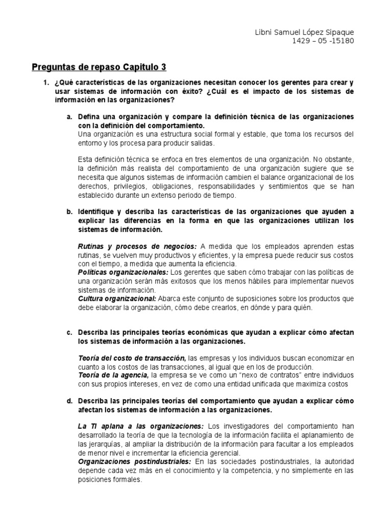 Mapa Conceptual Capitulo 3 2 | PDF | Cadena de valor | Sistema de informacion