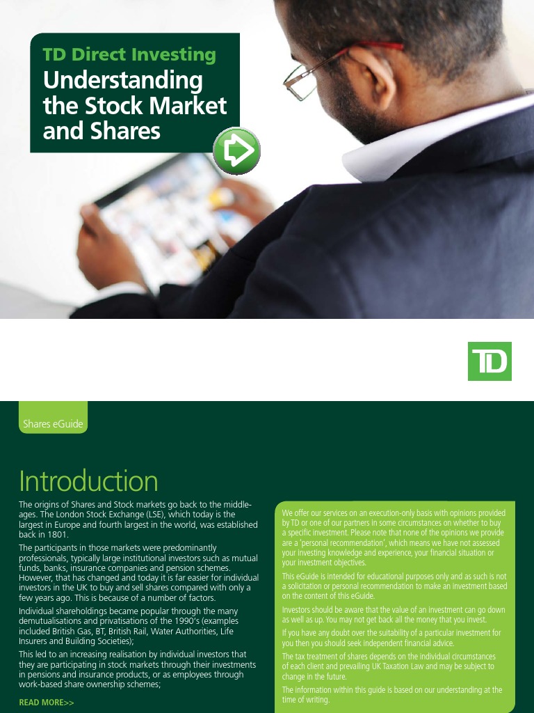 Introduction To The Share Market PDF | PDF | Order (Exchange) | Market ...