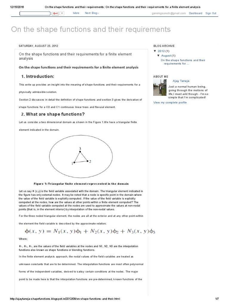 c0 and c1 Continuity | Download Free PDF | Finite Element Method ...