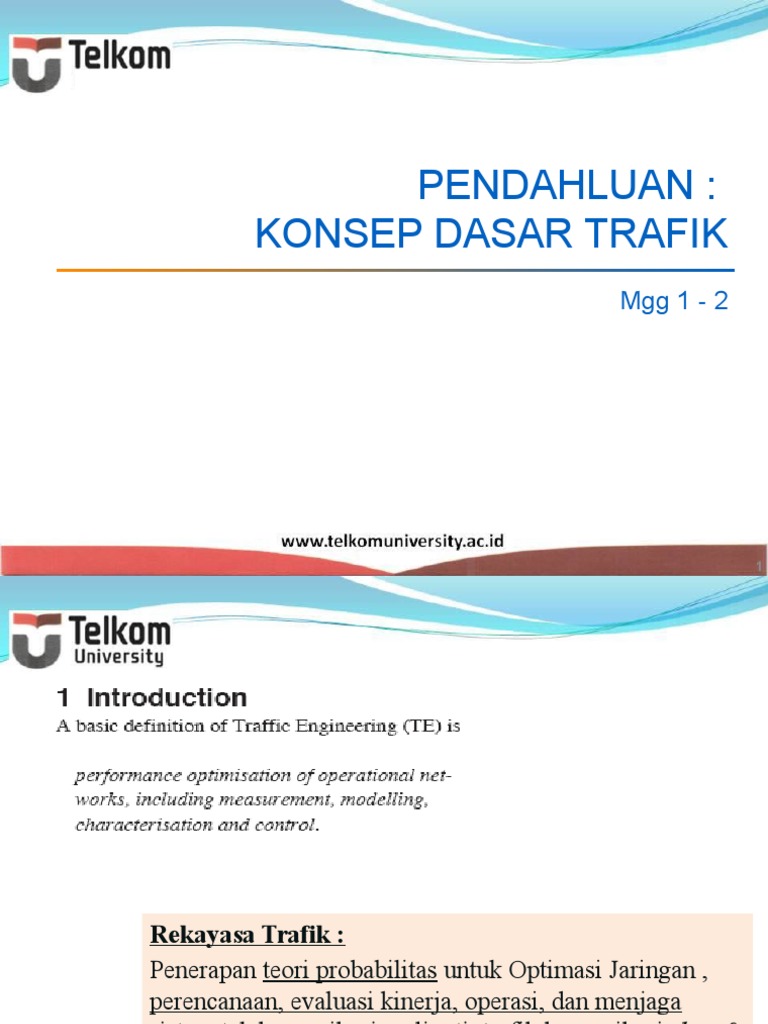 Rekayasa Trafik dan Model Jaringan | PDF | Quality Of Service ...