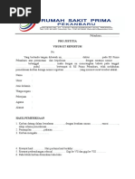 Contoh Surat Visum Et Repertum | PDF