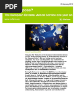 EEAS Organizational Chart 2025 | PDF | Continental Unions | Diplomacy