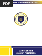 UCU Admission Application Guide 2026 | PDF