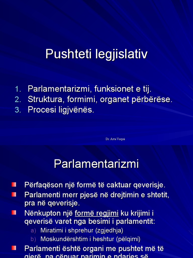 Pushteti legjislativUFO | PDF