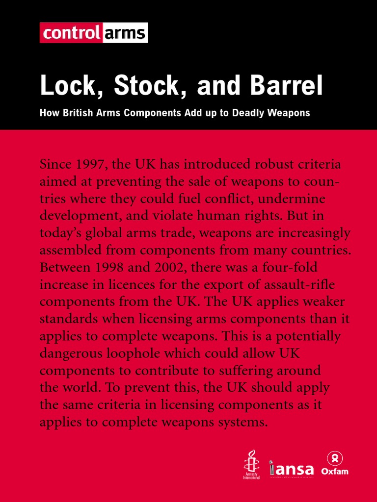 Lock, Stock and Barrel: How British Arm Components Add Up To Deadly ...