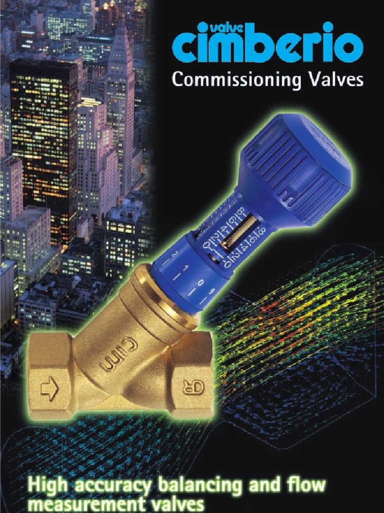 Double Regulating Valve | PDF | Flow Measurement | Valve