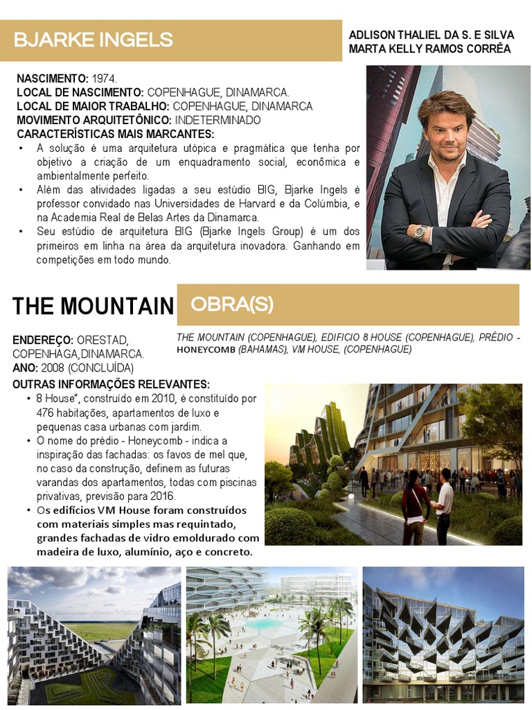 Bjarke Ingels (Biografia) | PDF