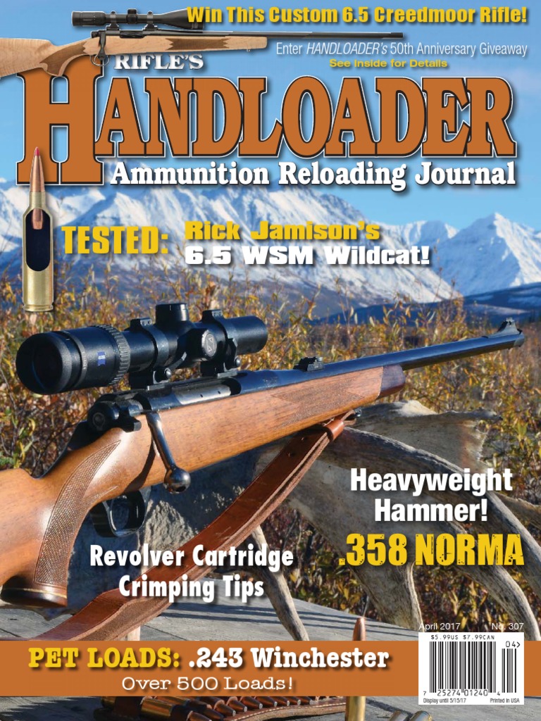 Handloader April-May 2017 | PDF | Cartridge (Firearms) | Revolver