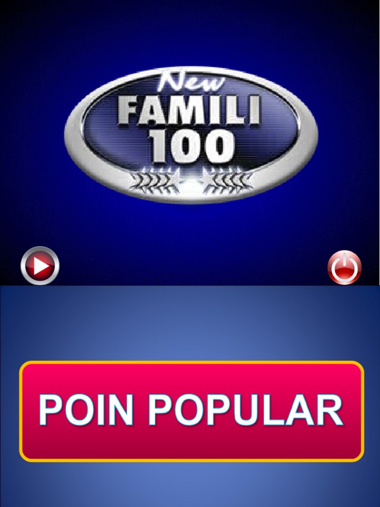 Kuis Family 100 | PDF