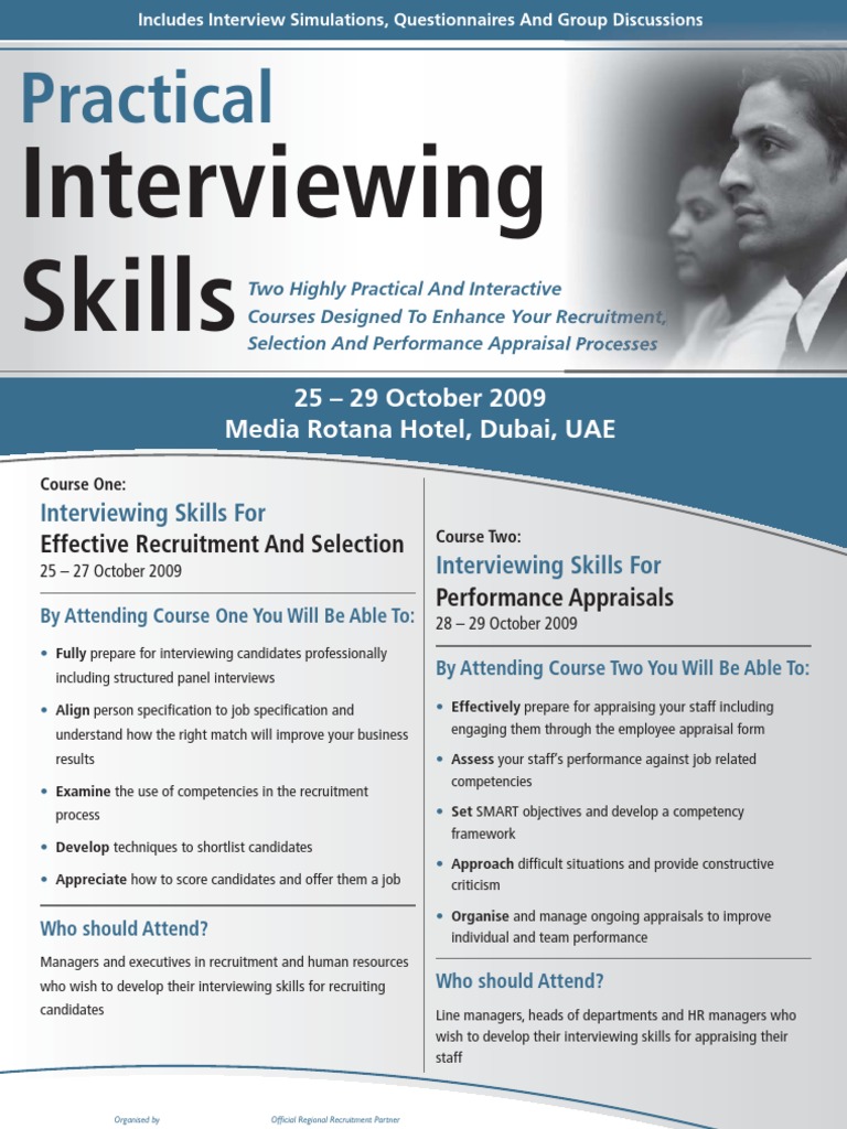 Practical Interview Skills | PDF | Competence (Human Resources ...