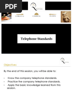 Standard Telephone Etiquette in Hotels For Staff | PDF