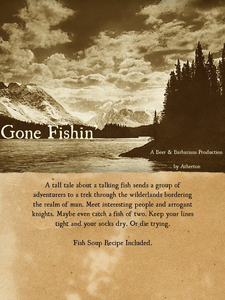 Gone Fishin PDF | PDF | Wild Boar | Elf (Dungeons & Dragons)
