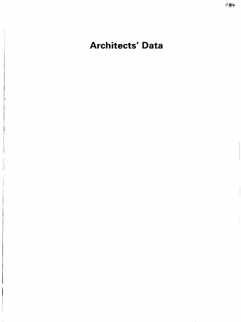 Neufert Architects Data | PDF | Window | Building Insulation