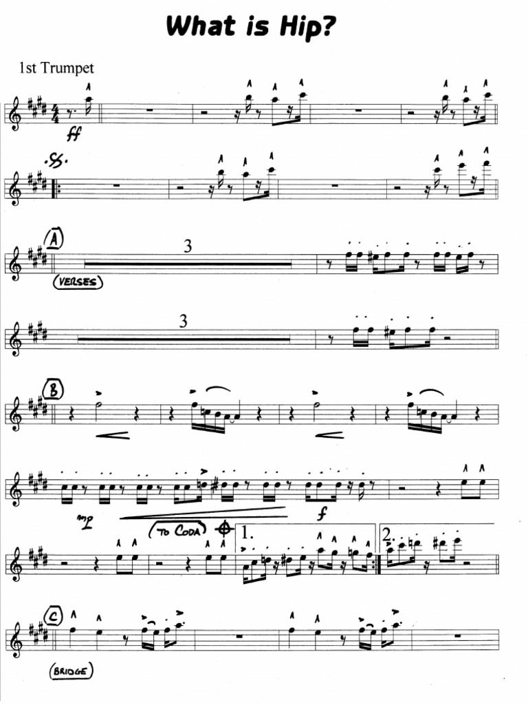 What Is Hip - 6 Horns PDF | PDF