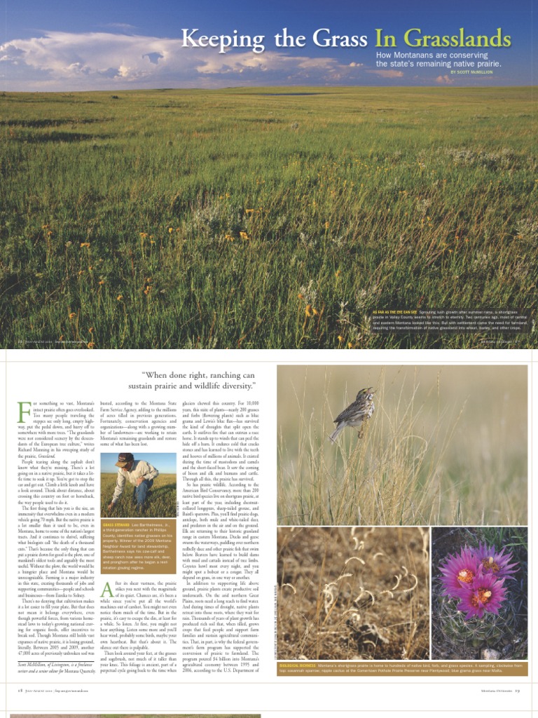 Prairie Conservation | PDF | Ranches | Prairie