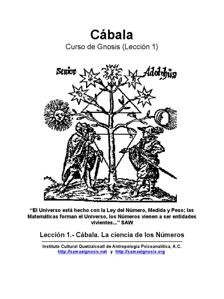 Curso de Cabala | PDF | Kábala | Bazo