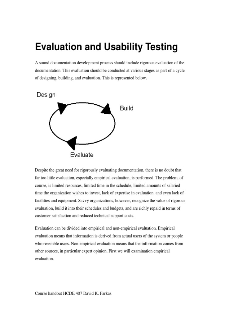 You Need To Know | PDF | Usability | Focus Group