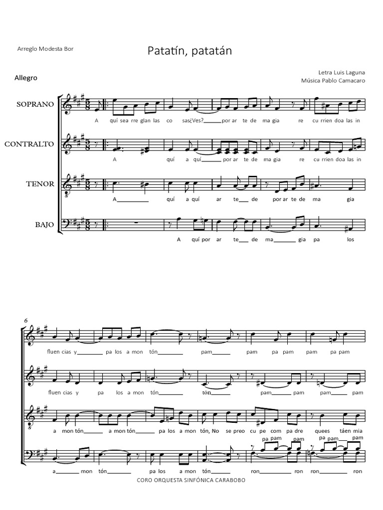 Patatín, Patatán | PDF