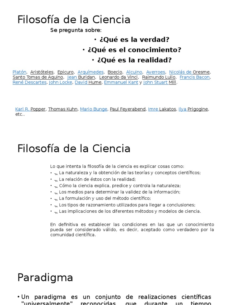 Clase 4.-Paradigmas | Descargar gratis PDF | Paradigma | Filosofía de ...