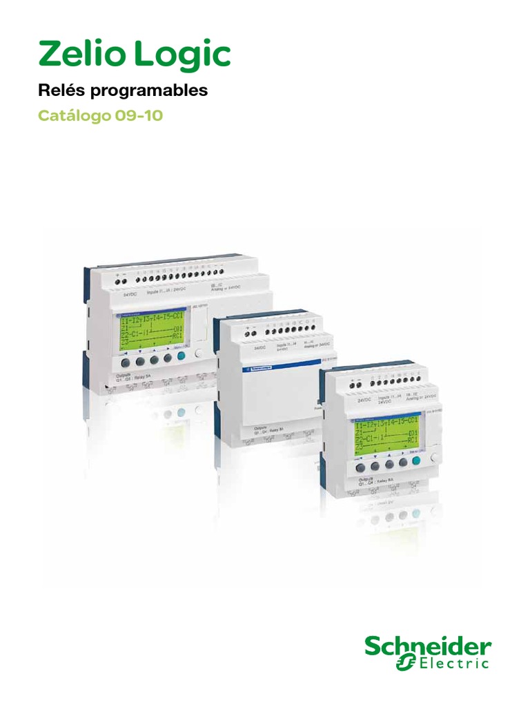 Relés Programables Zelio Logic 09-10 | PDF | Programa de computadora | Programación