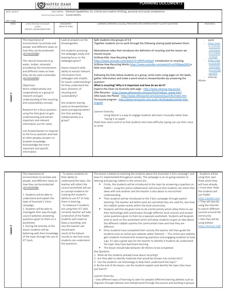 forward-planning | Educational Technology | Curriculum