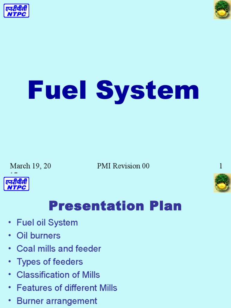 Fuel System | PDF | Furnace | Boiler