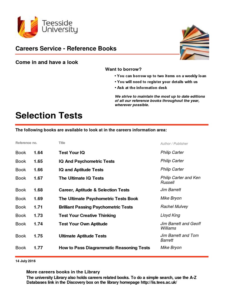 Tests | PDF | Test (Assessment) | Psychology