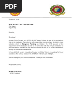 Request Letter For Seedlings | PDF