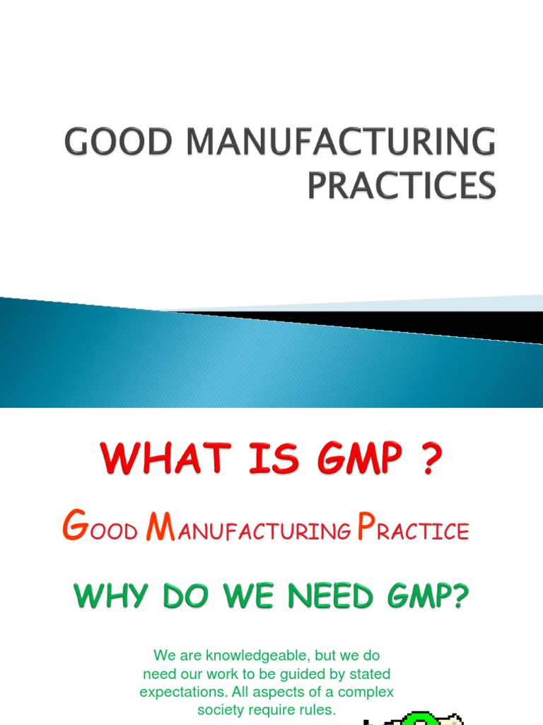 Basic GMP | PDF | Hygiene | Packaging And Labeling