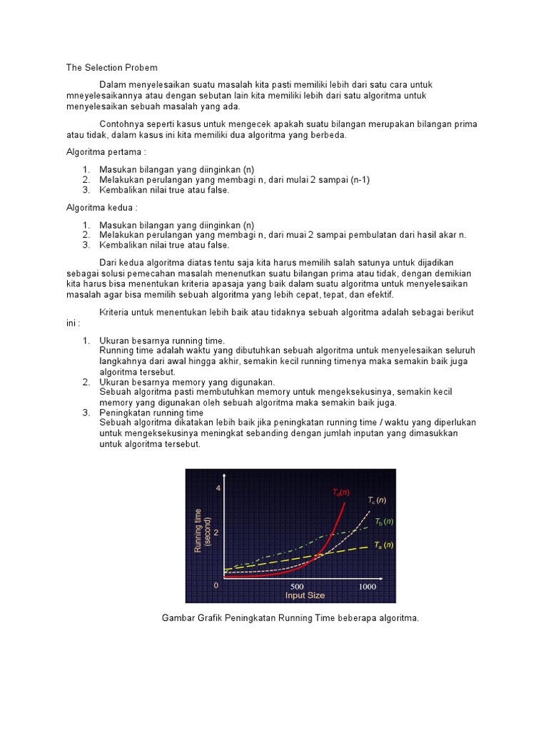 Desain Dan Analisis Algoritma | PDF