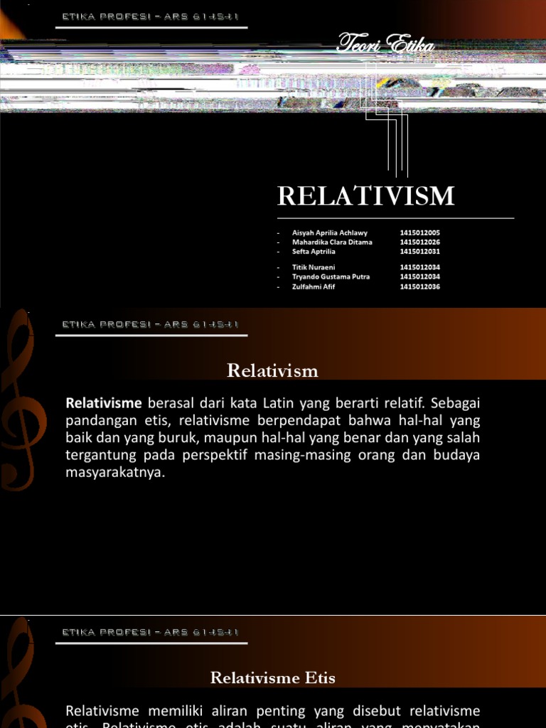5 Relativisme | PDF