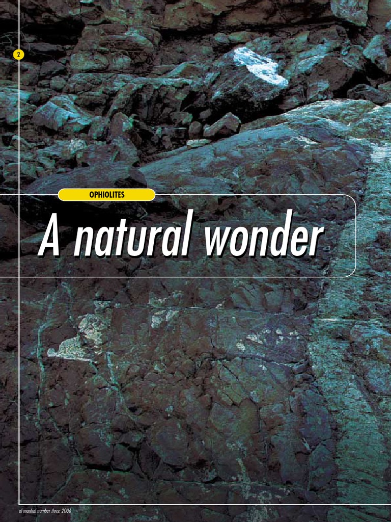 Ophiolite | PDF | Plate Tectonics | Crust (Geology)