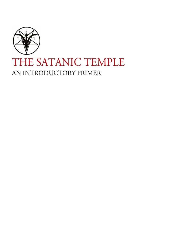 The Satanic Temple Introductory Primer | PDF | Satanism | Satan