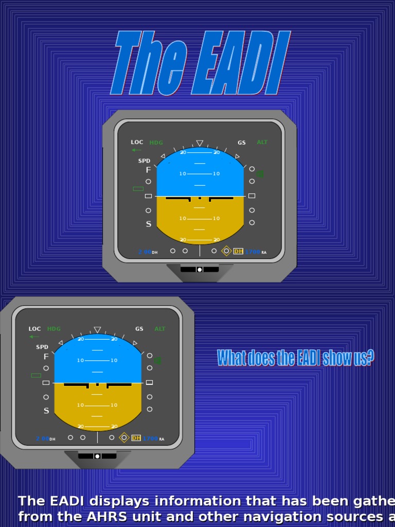 EADI Sample | Aircraft | Avionics