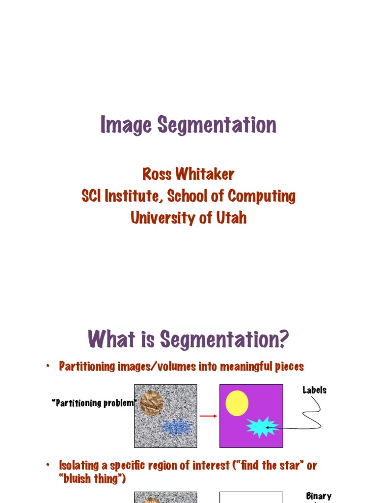 Image Segmentation Techniques | PDF | Image Segmentation | Pattern ...
