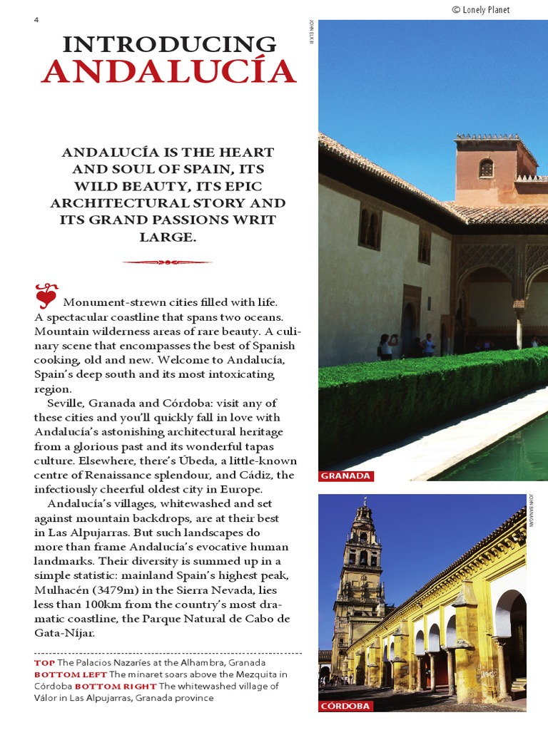 Andalucia Travel Guide | PDF | Seville