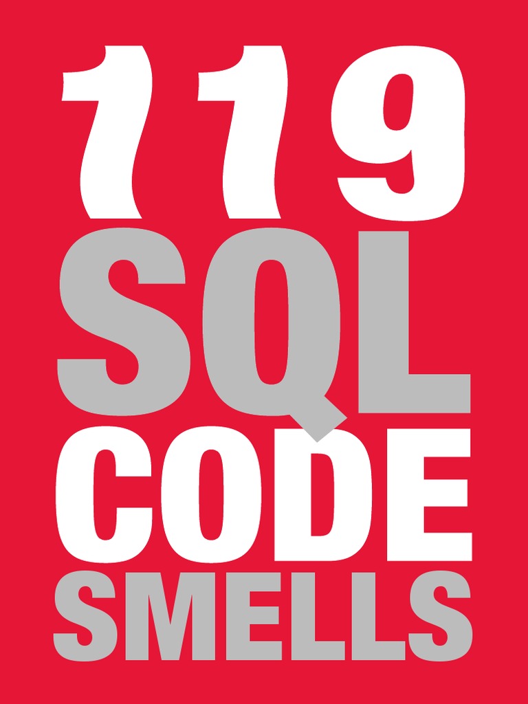 119 Sql Code Smells Pdf Pdf Database Index Relational Database 