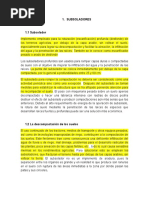 Tipos y Ventajas del Subsoleo Agrícola | PDF | Suelo | Arado